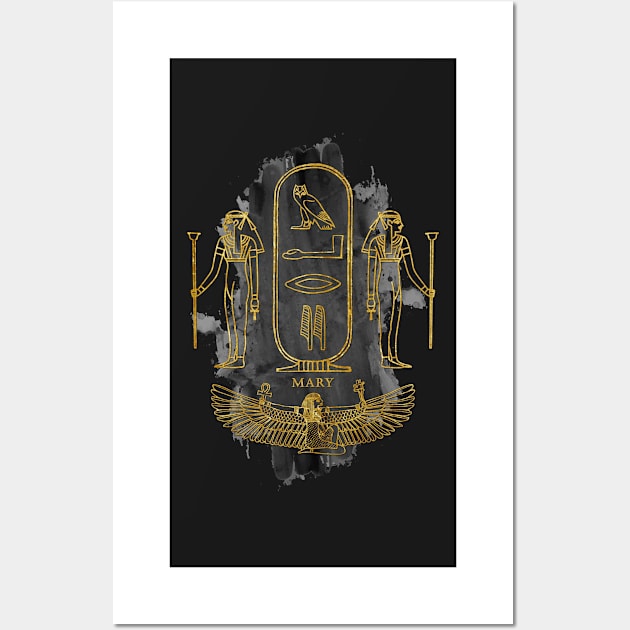 your name in old Egyptian hieroglyphics symbols - Mary - Mary - Posters ...