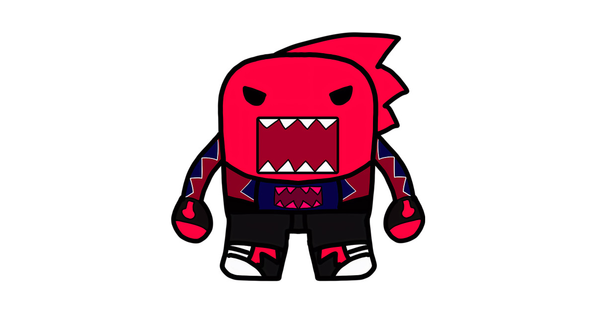Angry So Cute Character - Domo Character - T-Shirt | TeePublic