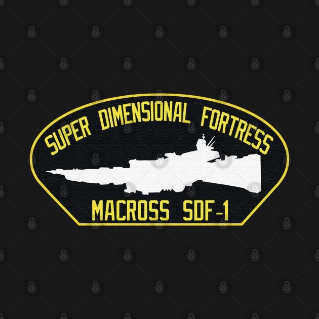 Macross SDF-1 Hat Patch - Robotech - Mug | TeePublic