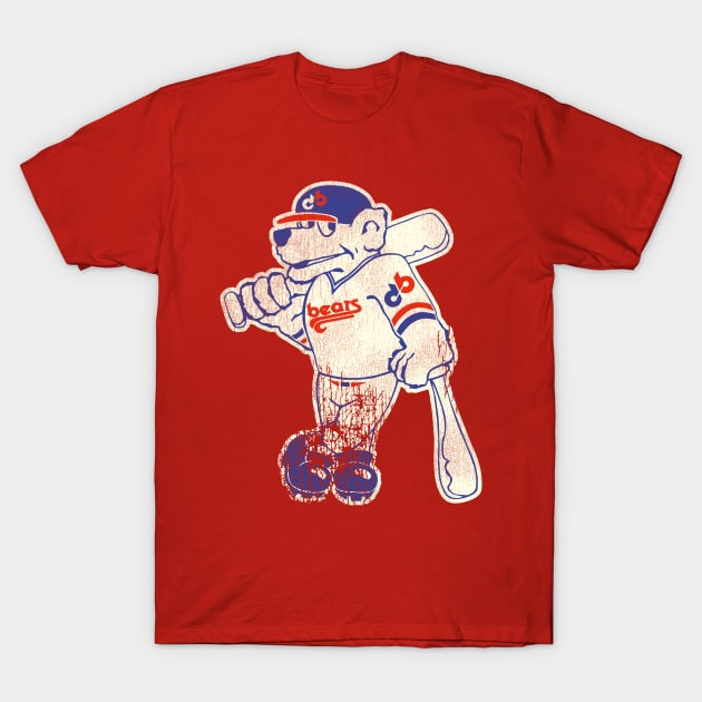 Defunct 80s Mascot Denver Bears Baseball Team - Baseball - T-Shirt ...