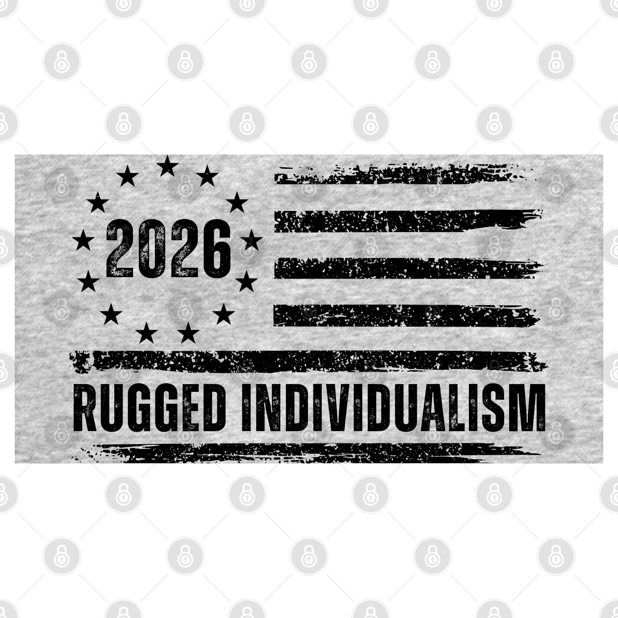 Rugged-Individualism-2026 American Flag Vintage - Rugged Individualism ...