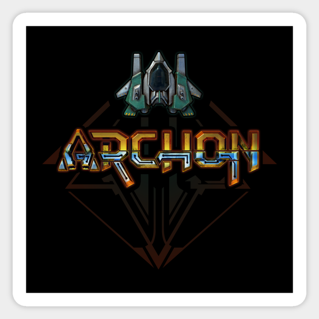 Archon Logo Pattern Print - Game - Sticker | TeePublic