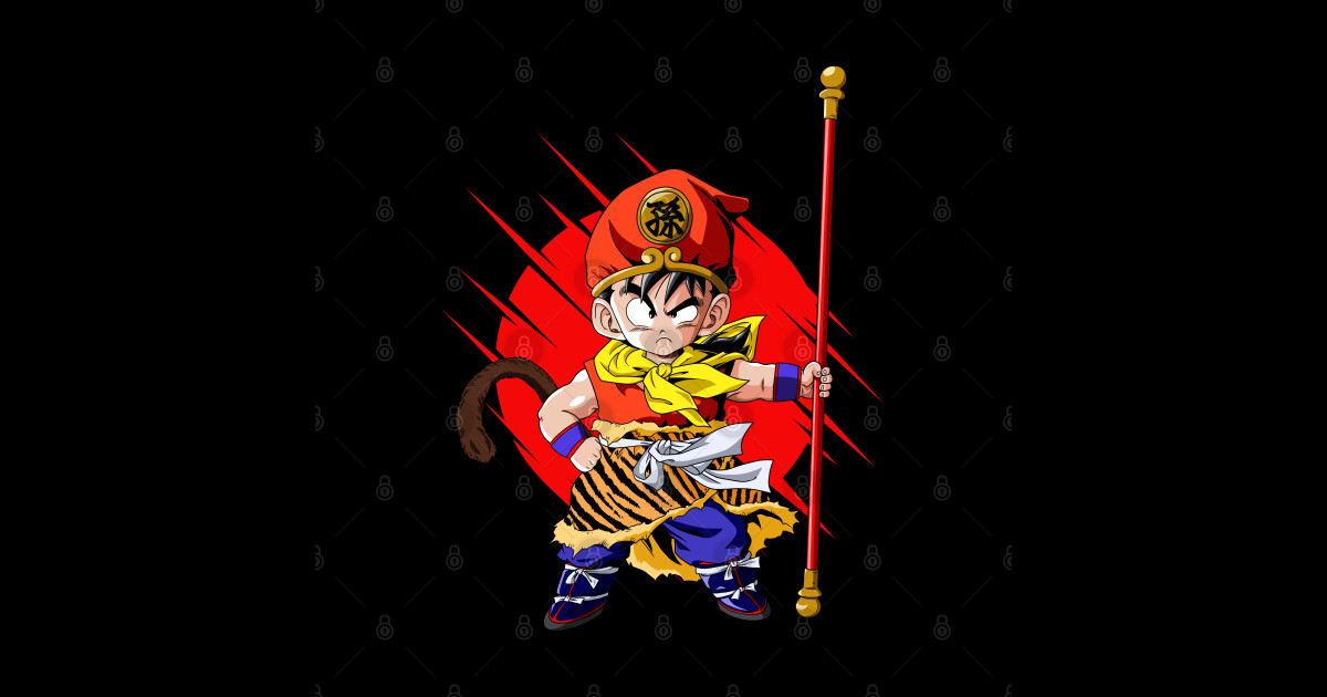 Gohan as the Monkey King - Gohan - Posters and Art Prints | TeePublic