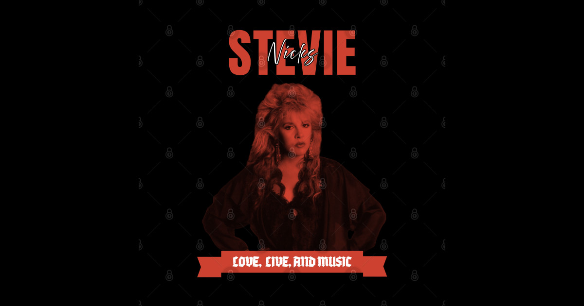 Stevie Nicks / Retro Style - Stevie Nicks - Sticker | TeePublic