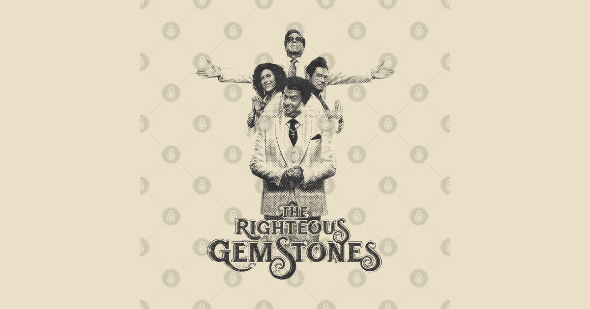 The Righteous Gemstones in Mono Vintage Look Fanart Design 1 ...