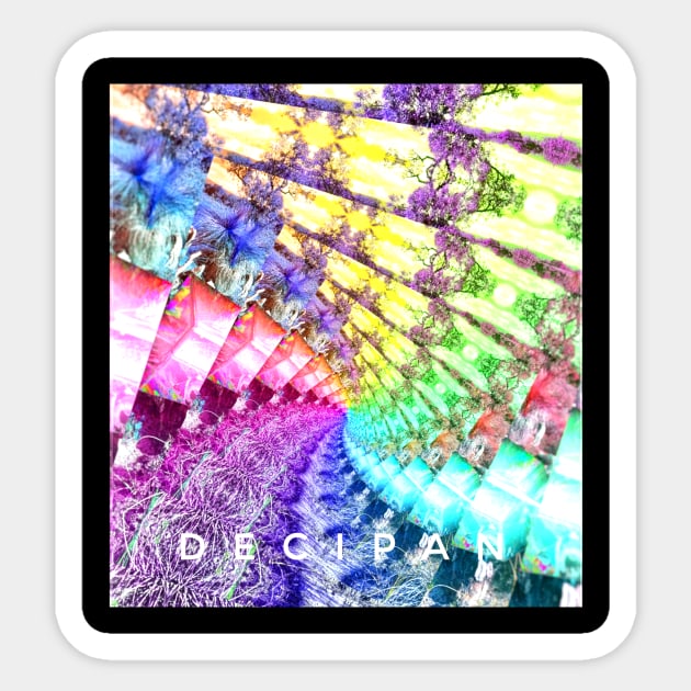 Nature's Vortex - Psychedelic - Sticker | TeePublic