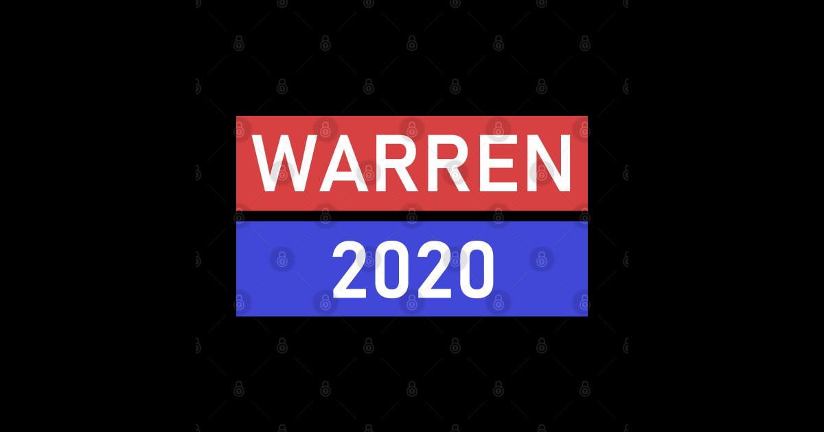 WARREN 2020 Support Logo - Elizabeth Warren - Posters and Art Prints ...