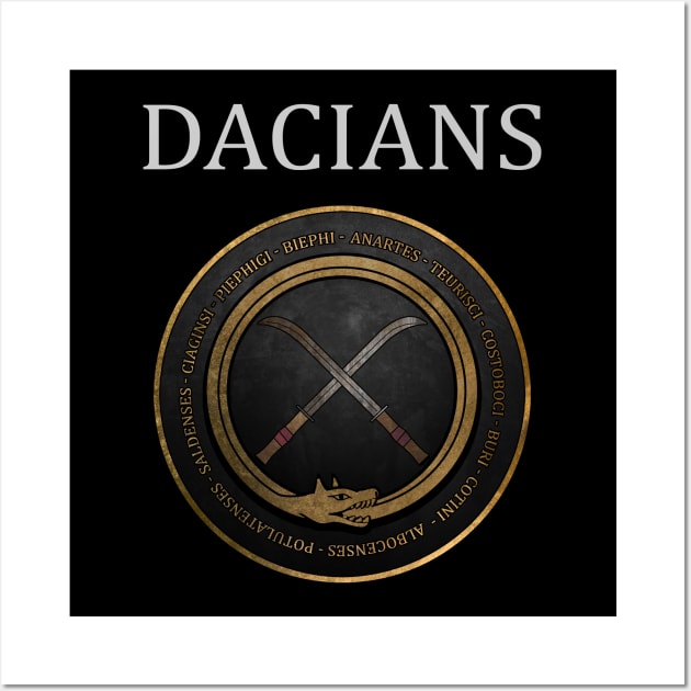 Dacia - Ancient Dacian Tribes - Draco and Falx Symbol - Dacia - Posters ...