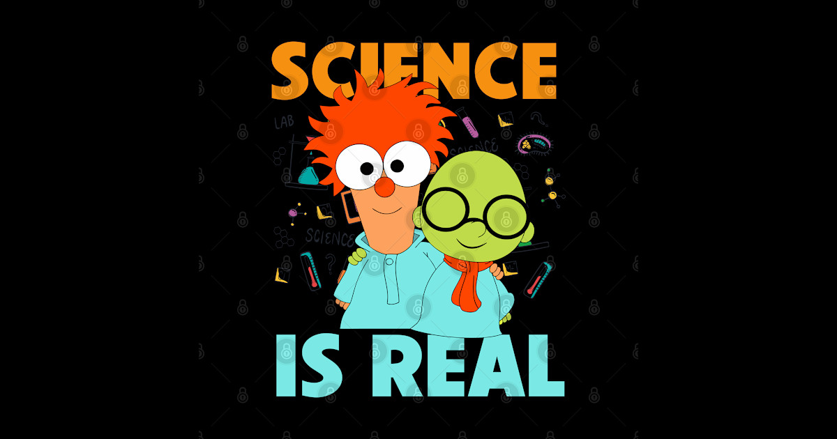 Muppets Science is Real - Muppets - Sticker | TeePublic