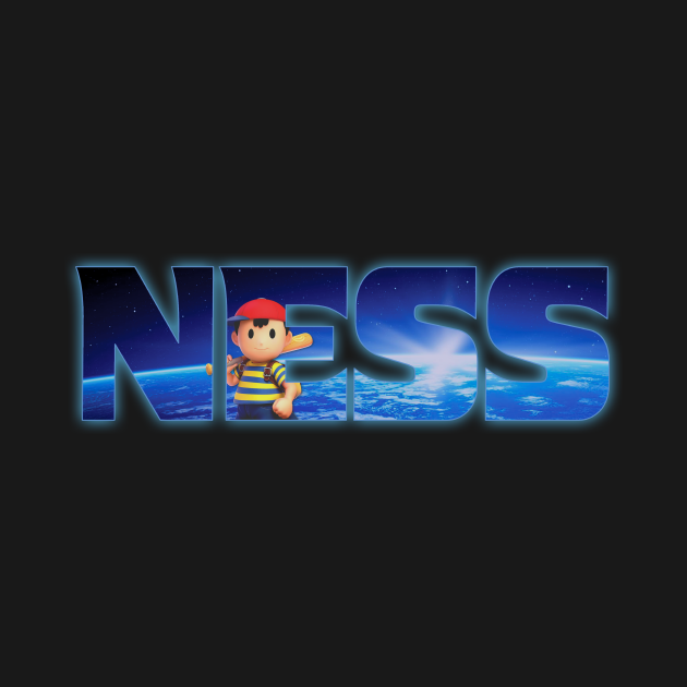 Ness is okay - Supersmashbrosultimate - Long Sleeve T-Shirt | TeePublic