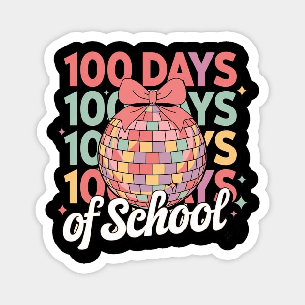 Groovy 100 Days of School Disco Coquette Bow Teacher Kids - Coquette ...