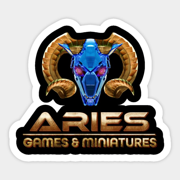 Aries Standard Logo - Aries - Sticker | TeePublic