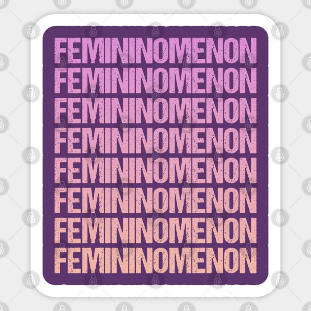 Femininomenon Kamala Harris 2024 - Femininomenon - Sticker | TeePublic