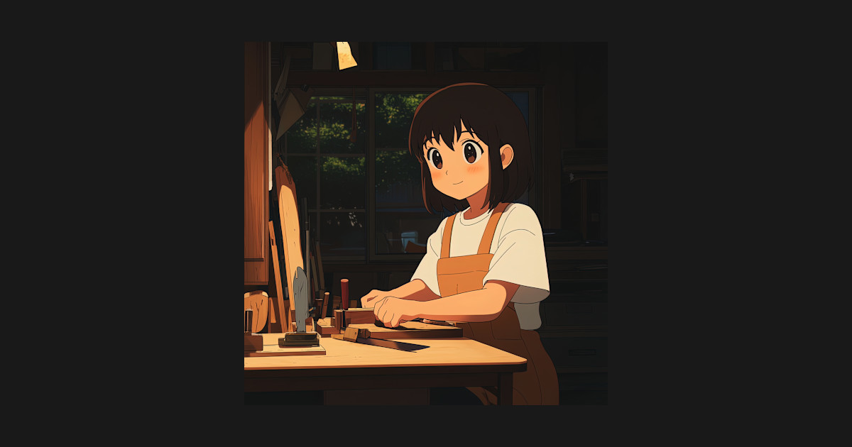 Carpenter | Anime style - Carpenter - T-Shirt | TeePublic