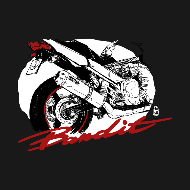 Suzuki Bandit - Suzuki Bandit - T-Shirt | TeePublic