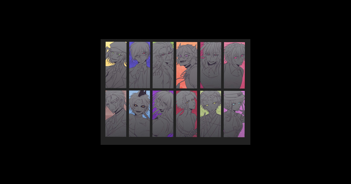 Nanbaka team elf - Nanbaka - Sticker | TeePublic