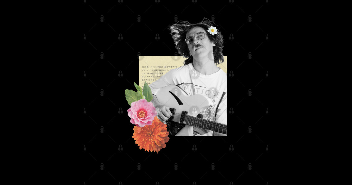 Charly Garcia With Guitar Charly Garcia Sticker Teepublic