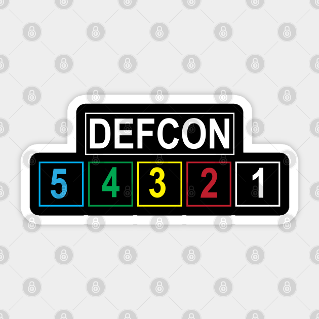 DEFCON 2 - Wargames - Sticker | TeePublic