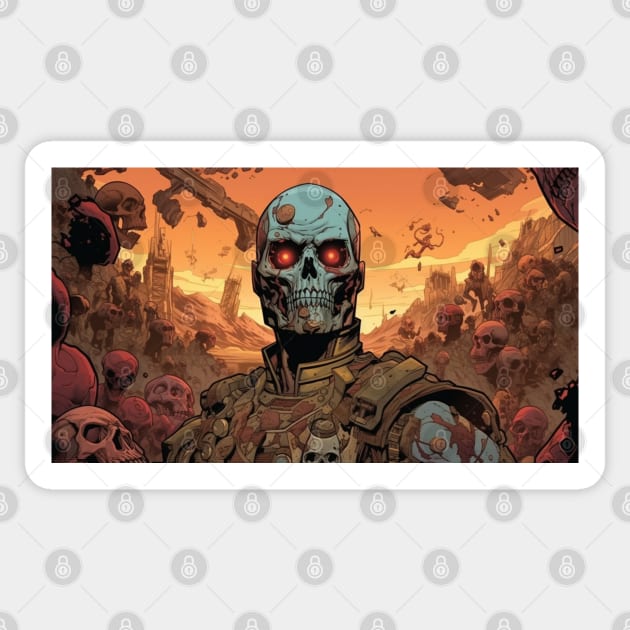 Post Apocalyptic Wastelands Cyborg Commando Exterminator - Apocalypse ...