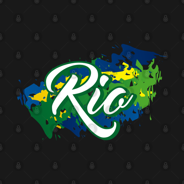 Rio de Janeiro - Rio De Janeiro - T-Shirt | TeePublic
