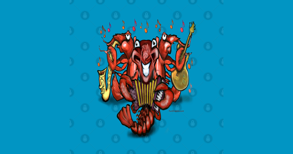 Crawfish Band - Crawfish - T-Shirt | TeePublic