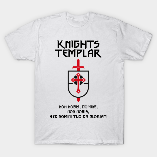Knights Templar Motto Crusader Christian Warrior Custom Insignia ...