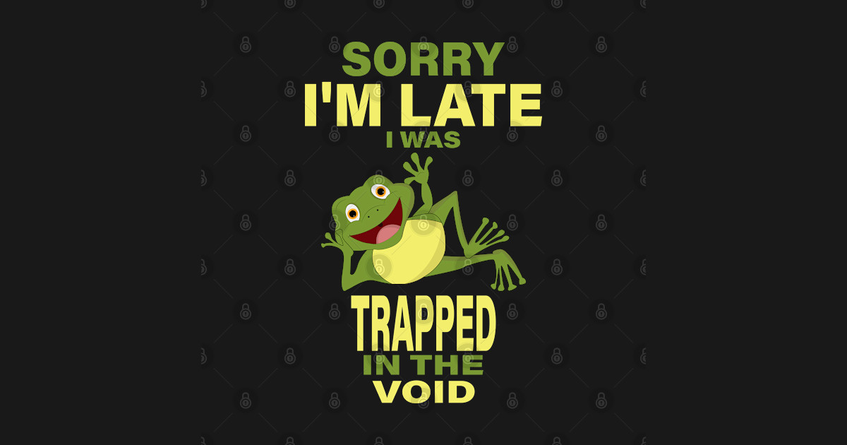 I Was Trapped In The Void Frog Japanese - Japanese Frog - T-Shirt ...