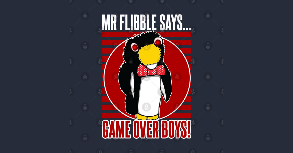 Mr Flibble Says... Game Over Boys - Red Dwarf - T-Shirt | TeePublic