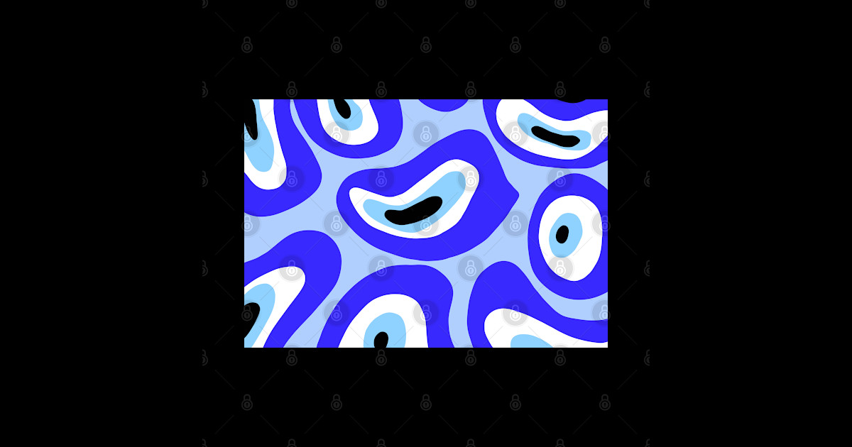 trippy evil eye - Evil Eye - Sticker | TeePublic