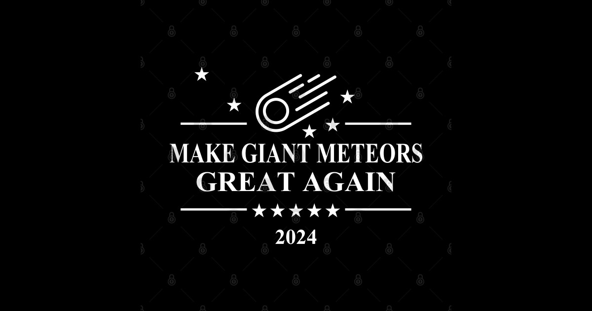 Giant Meteor 2024 USA - Giant Meteor - Sticker | TeePublic