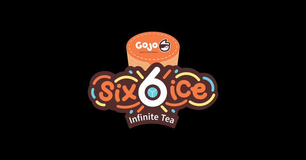 GOJO's Six Ice Infinite Tea - Jujutsu Kaisen - Sticker | TeePublic