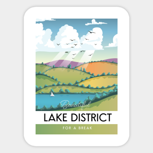 Lake District Landscape Stickers for Sale | TeePublic