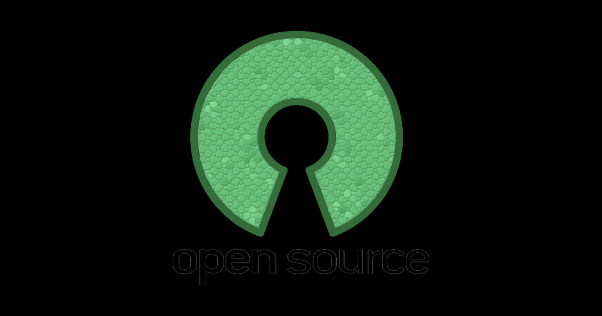 Open source Logo - Open Source Logo - Sticker | TeePublic