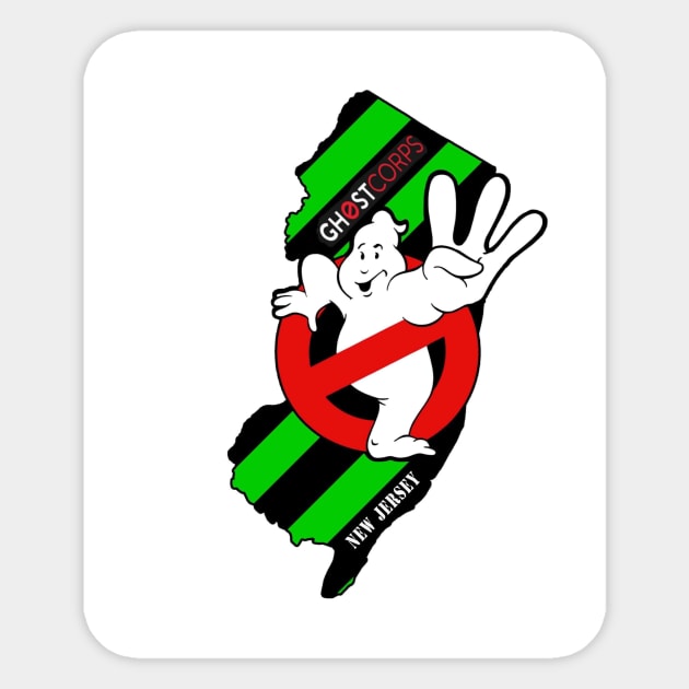 GCNJ 3 logo - Ghostbusters Franchise Logo - Sticker | TeePublic