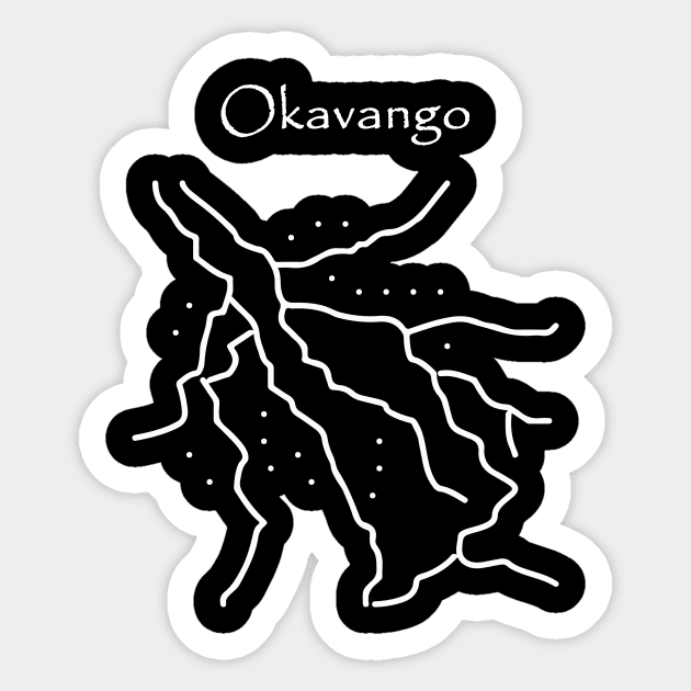 Okavango Delta - Okavango Delta - Sticker | TeePublic