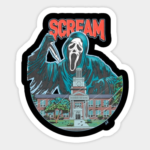 Scream (fan made) - Scream - Sticker | TeePublic