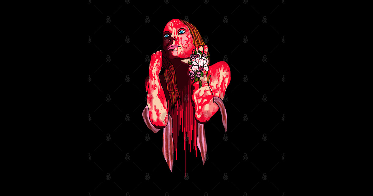 Carrie - Carrie Merch - Sticker | TeePublic