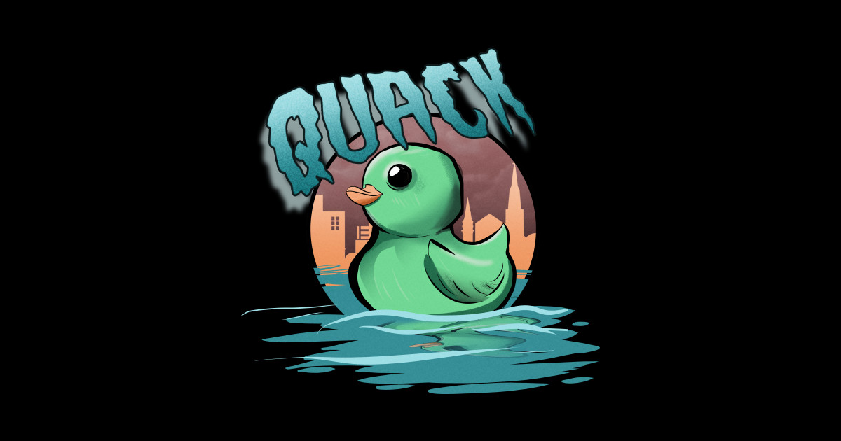 Quack the Evil Duck - Duck - Tapestry | TeePublic