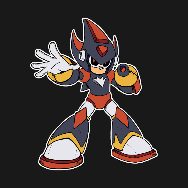 SHADOW MAN - Mega Man - T-Shirt | TeePublic