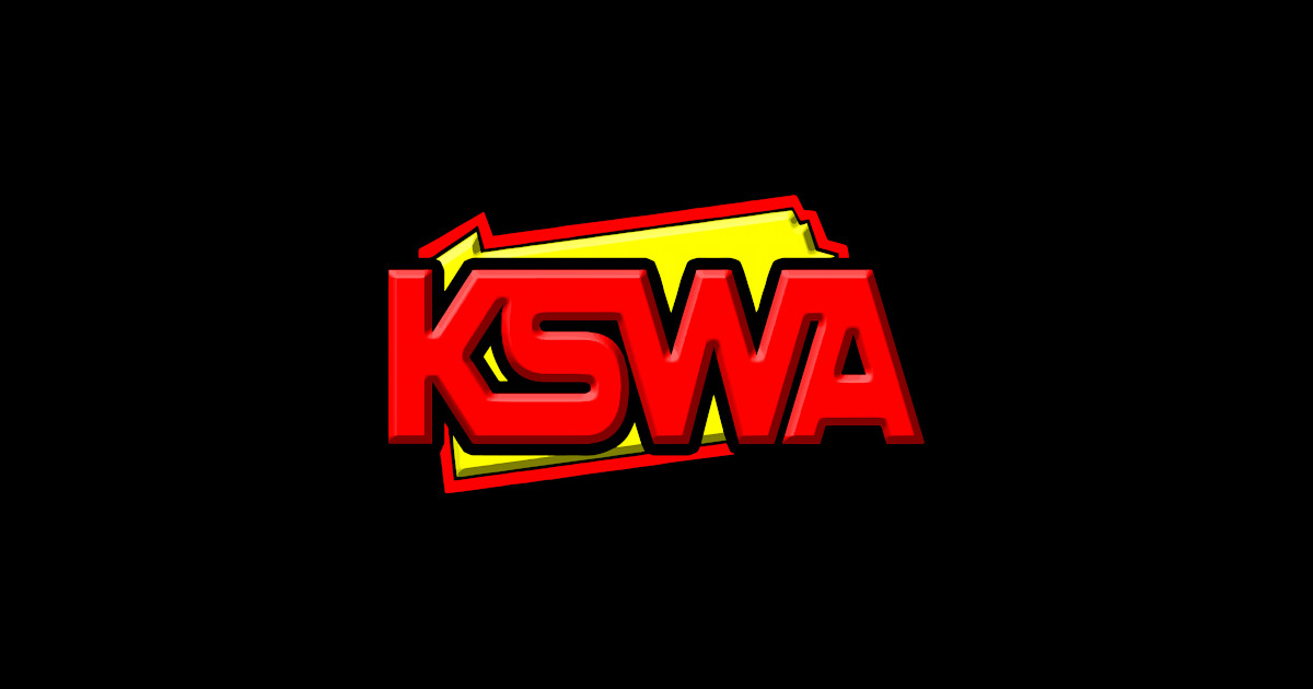 KSWA Wrestling Logo - Kswa Wrestling - Sticker | TeePublic