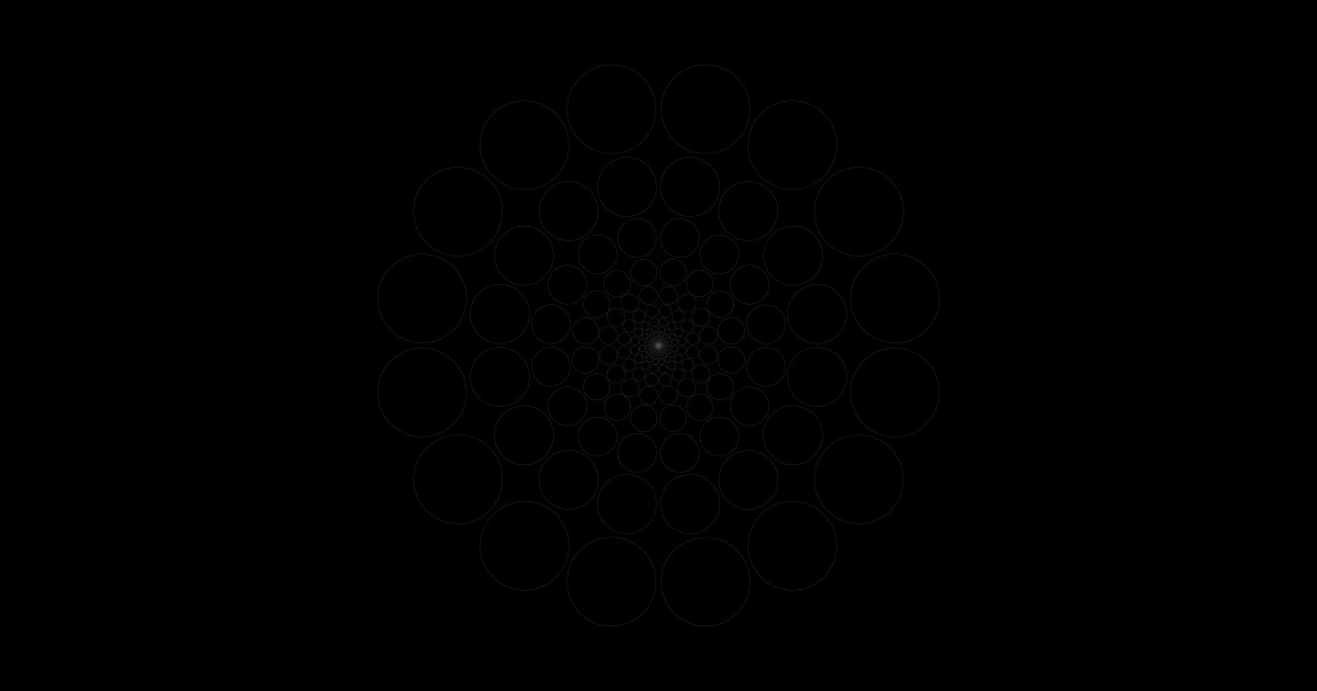 Infinite Dots illusion "Black" - Dot Pattern - Sticker | TeePublic