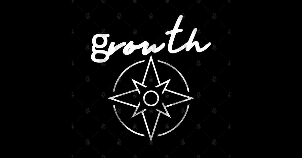 Spiritual Growth Positive Pentacle - Spiritual Growth - Sticker | TeePublic