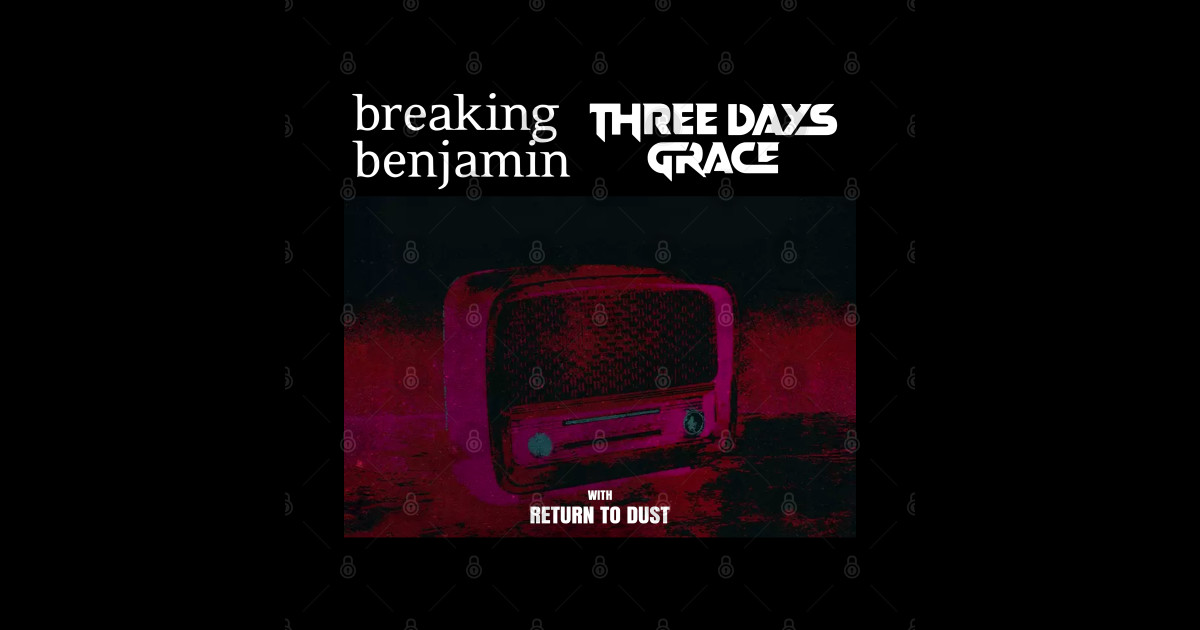 Three Days Grace Breaking Benjamin 90s Vintage - Breaking Benjamin ...