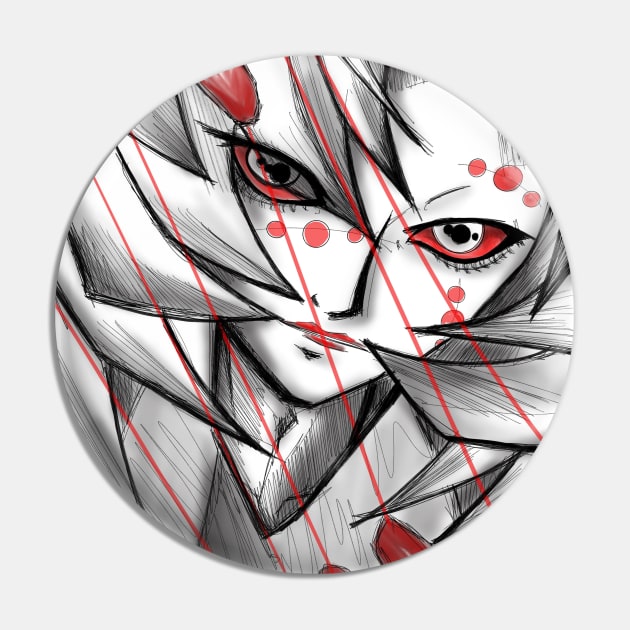 rui the spider demon in kimetsu no yaiba art - Demon Slayer - Pin ...