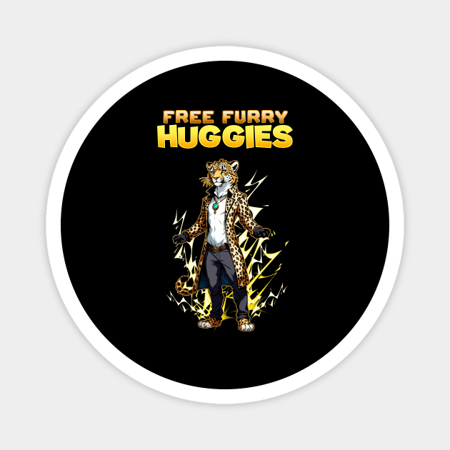 Free Furry Huggies I Cute Cheetah Furries Cosplay - Furry - Magnet ...