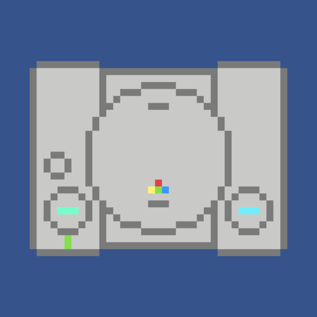 PlayStation Classic Retro Pixel Art - Playstation - Tapestry | TeePublic