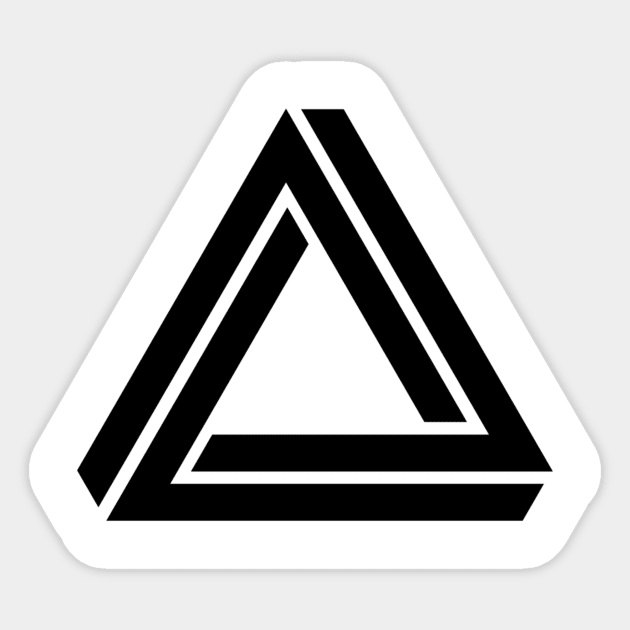 the impossible triangle illusion