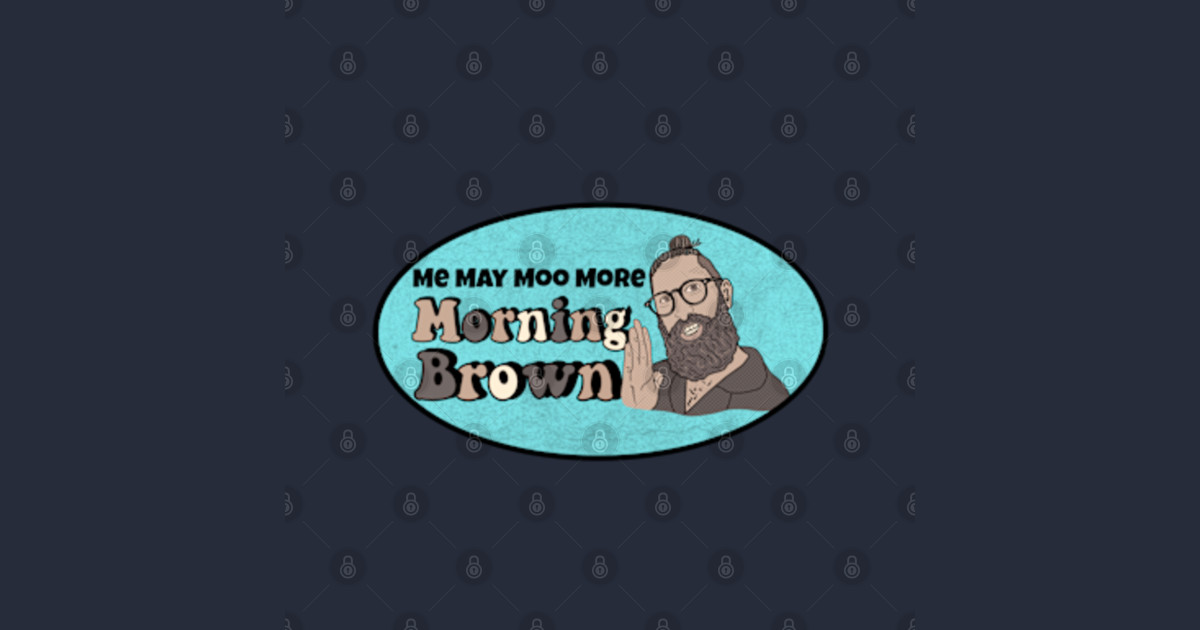 Morning Brown Aunty Donna Mark - Morning Brown - T-Shirt | TeePublic