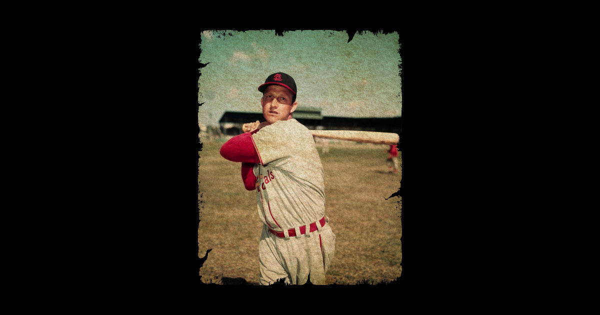 Stan Musial - Navy (World War II) - Baseball Photo Vintage - Sticker ...