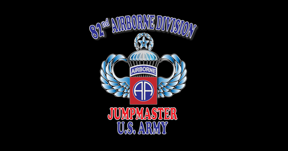 82nd Airborne Jumpmaster- Master Jump Wings - 82nd Airborne - Sticker ...